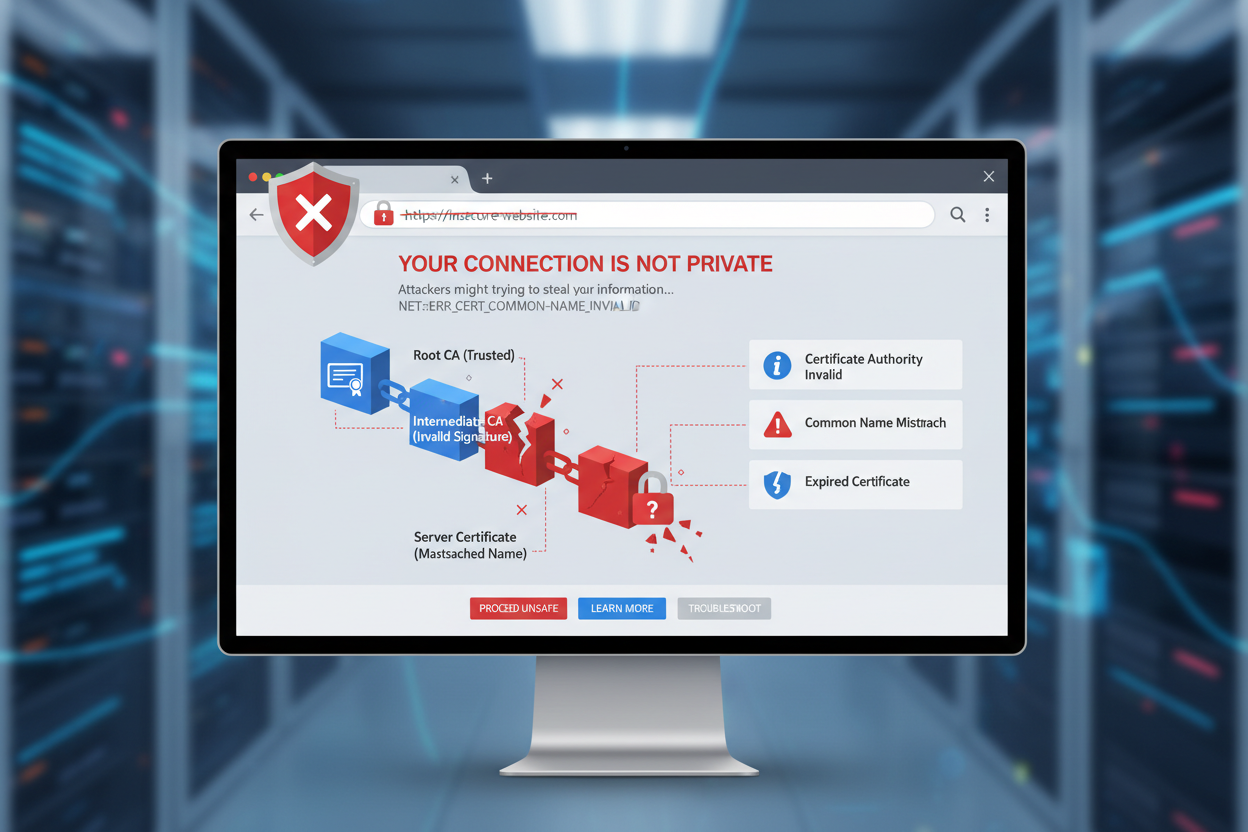 Understanding SSL Certificate Errors – Trustico® Online Security